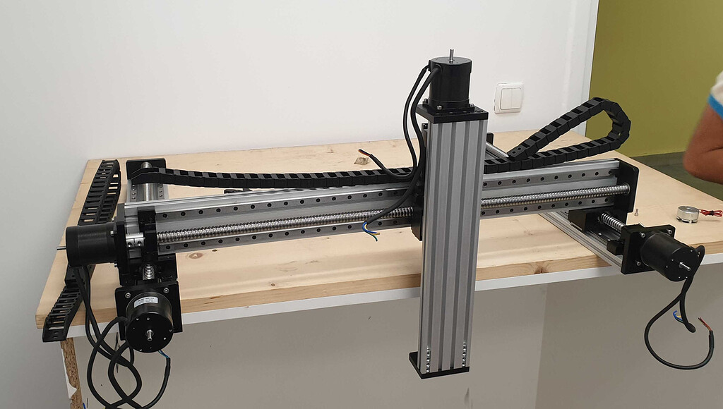 Closely Coupled Motors Driving A Shared Load But Not On The Same Shaft Odrive Community