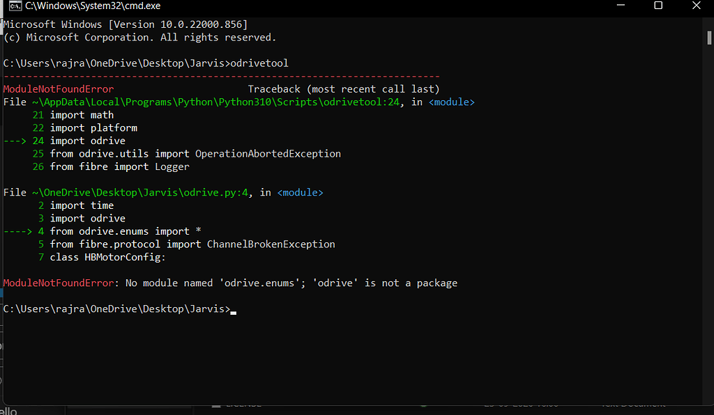 Controlling Bldc Using Python Odrive Community