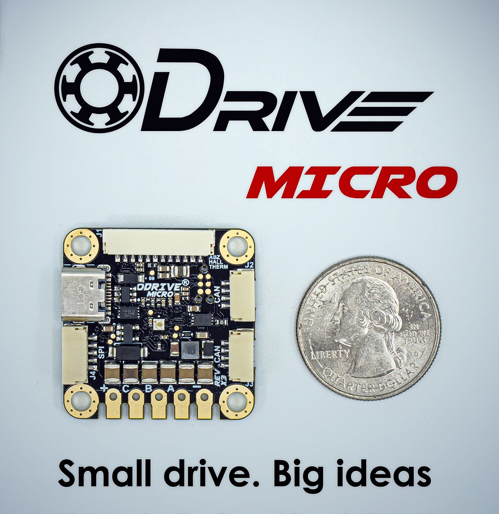 Odrive Micro Is Launching On Crowd Supply Odrive Community
